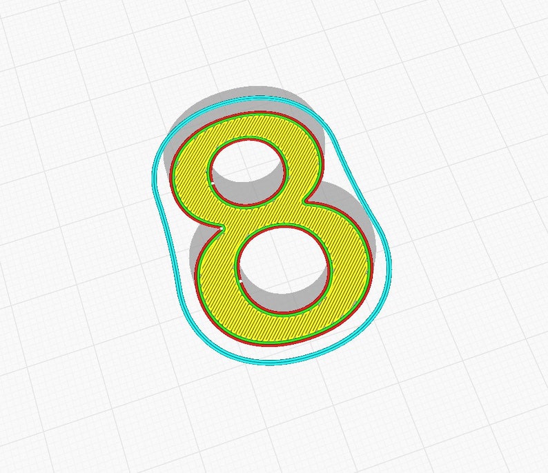 3d Letter and Number Stl File / 3d Printed STL Files / Letters and ...