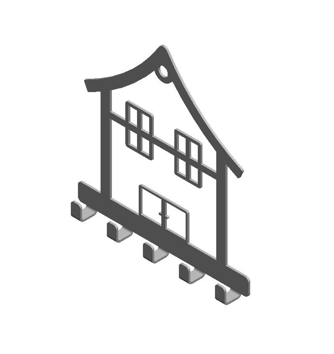 Home Key Holder Dxf and Svg Laser Cut Files / Dxf Files for Plasma ...