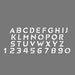 Sitencil Font Alphabet Letters Dxf Svg Files, Font for Cnc Laser ...