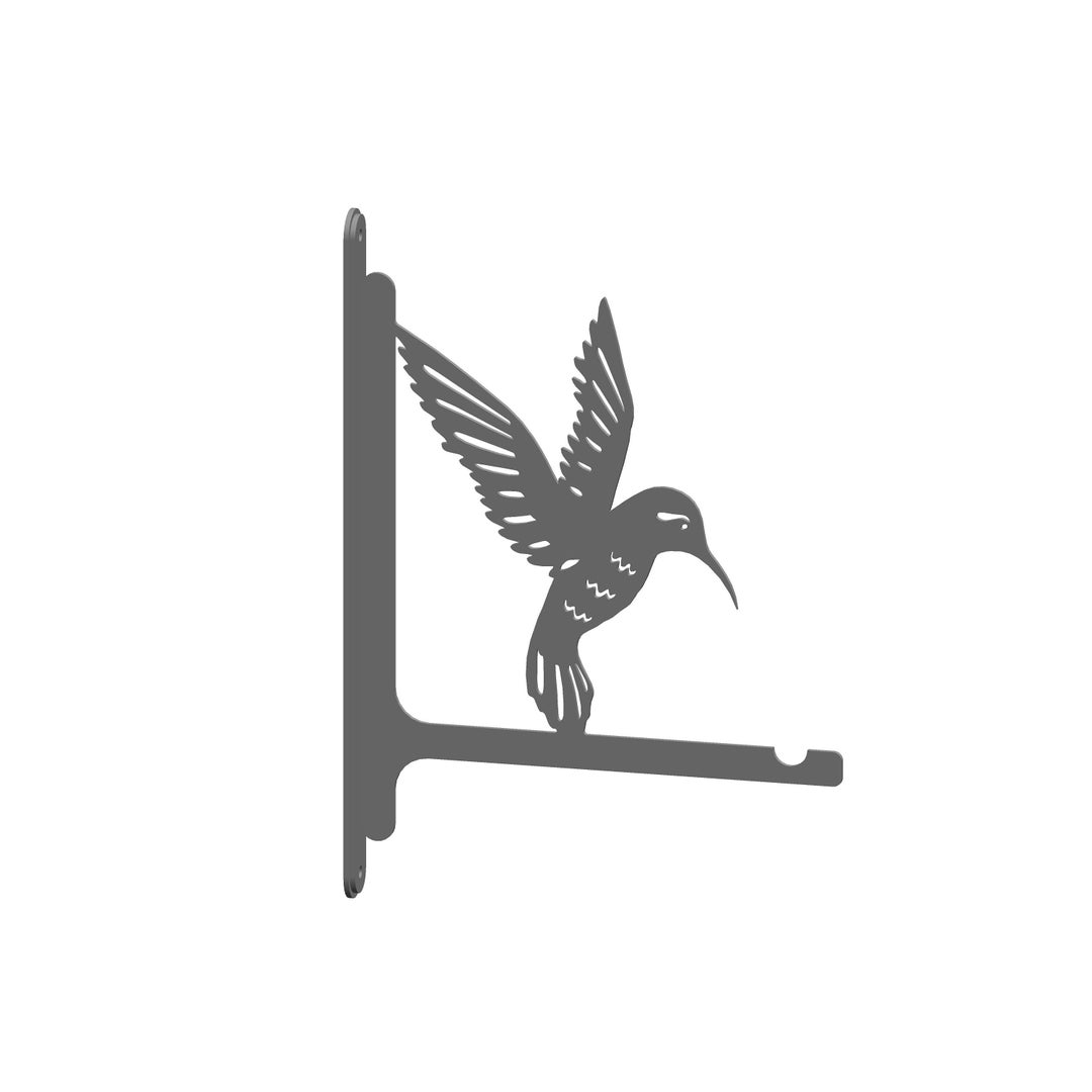 Hummingbird Hanging Basket Bracket Dxf Svg Laser Cut File / Dxf Files ...