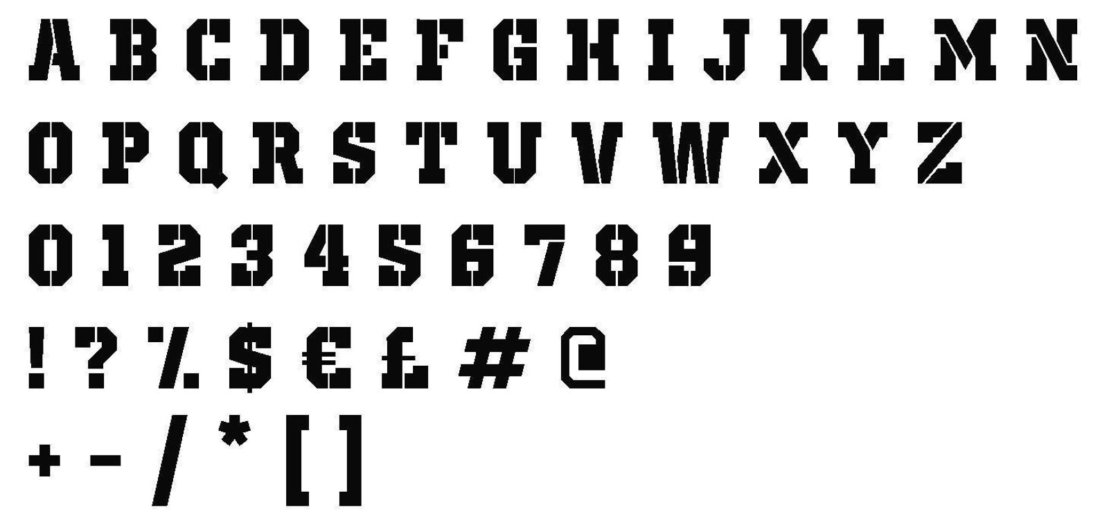 Alphabet Laser Cut DXF SVG File/ Font Dxf File for Plasma/ Dxf Format ...