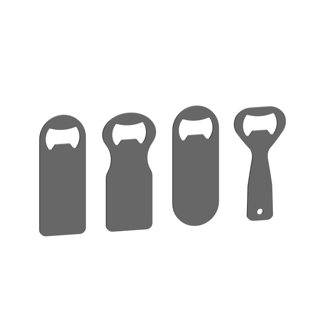 Beer Bottle Opener Dxf Svg File | Plasma Cut Bottle Opener | Bottle ...