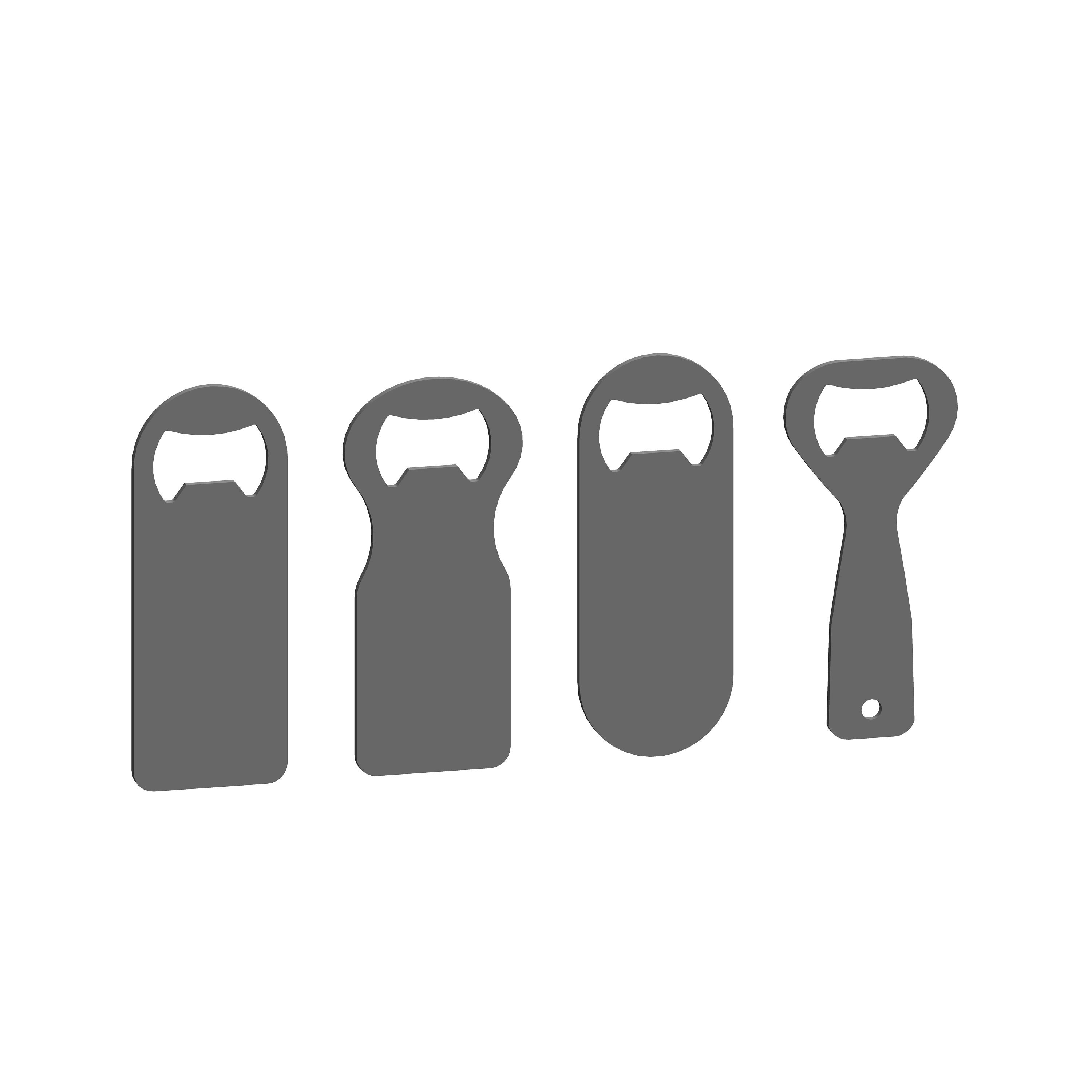Beer Bottle Opener Dxf Svg File | Plasma Cut Bottle Opener | Bottle ...