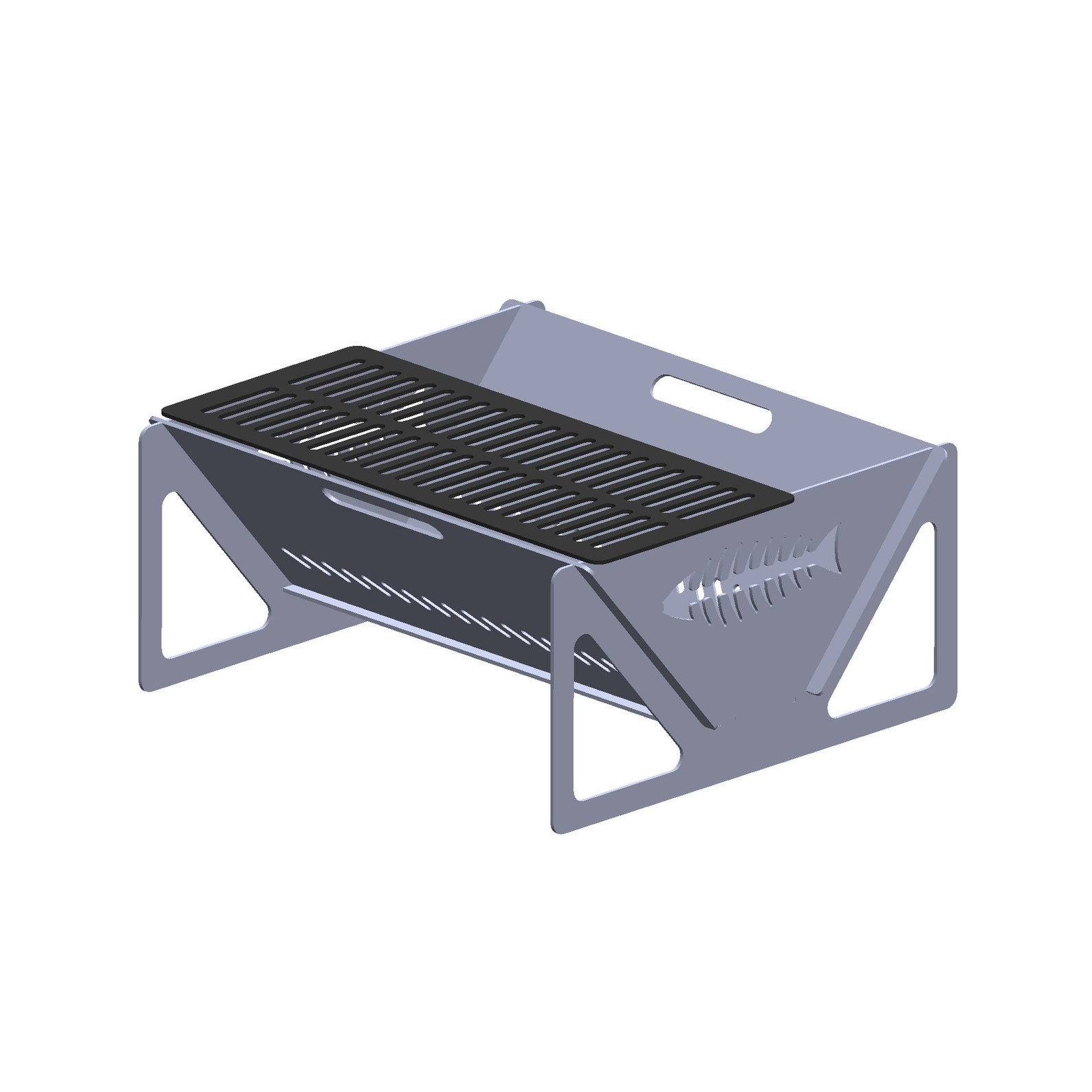 Fish Fire Pit Dxf Svg Plasma Cut Files | Fire Pit Collapsible | Fire ...