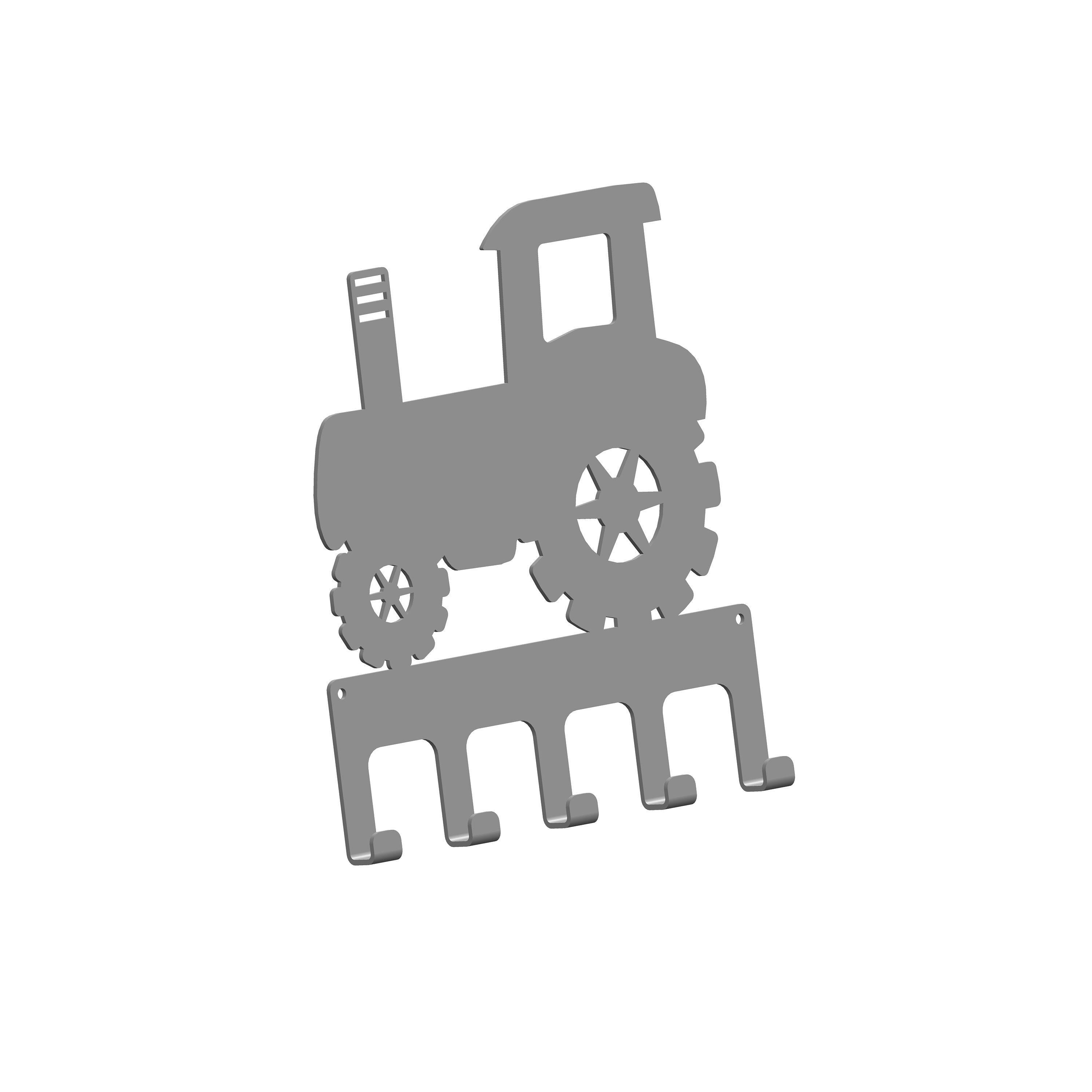 Tractor Key Holder Dxf Svg Cut Files Metal Key Hanger Dxf Metal Sign ...