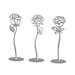 Standing Metal Rose DXF SVG Laser Cut Files / Valentines Day Laser Cut ...