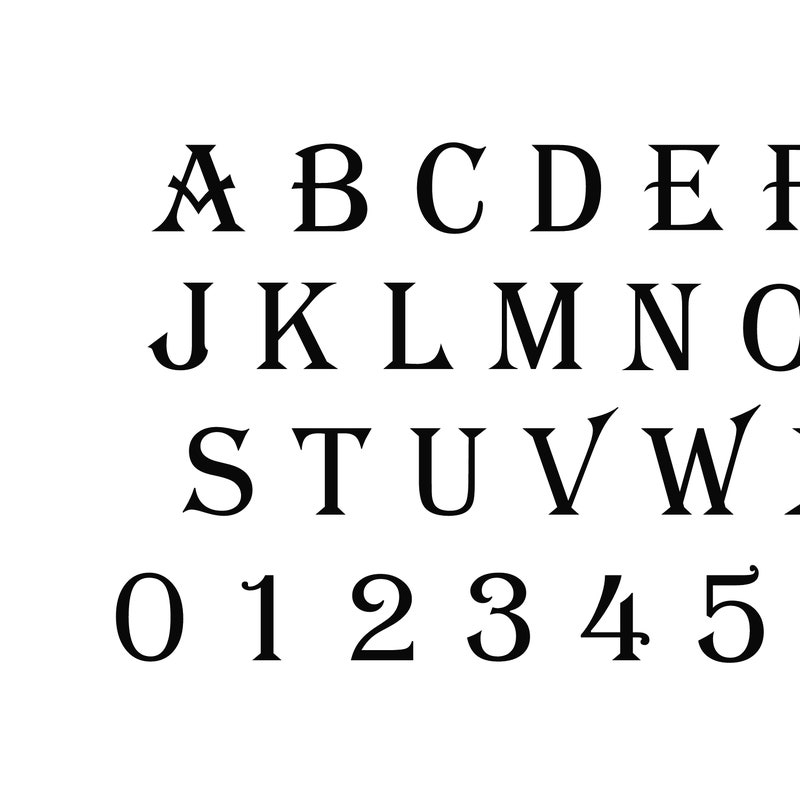 Algeria Fonts - Etsy