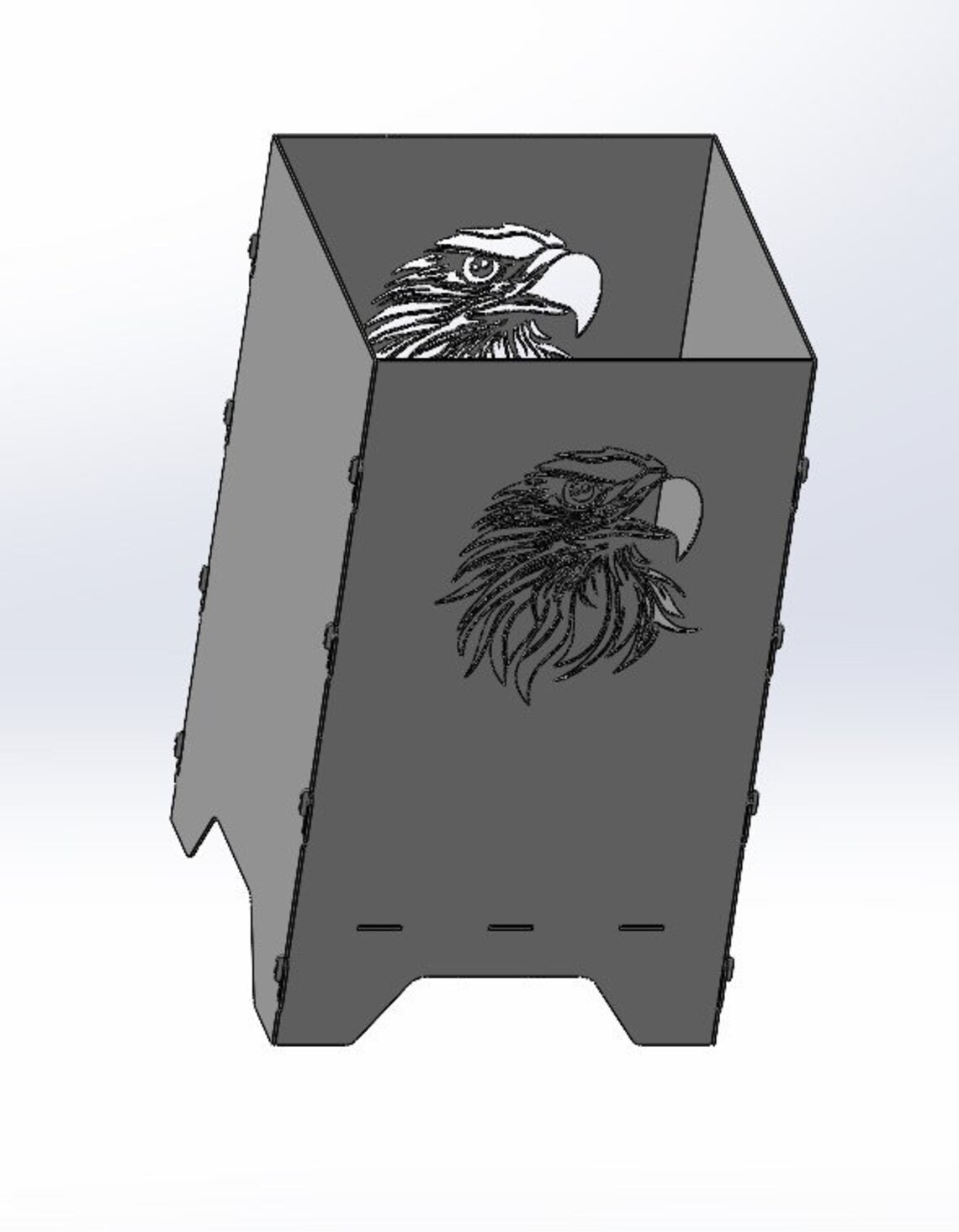 Eagle Fire Pit Dxf Hunting Fire Pit Dxf Dxf Files for Laser - Etsy