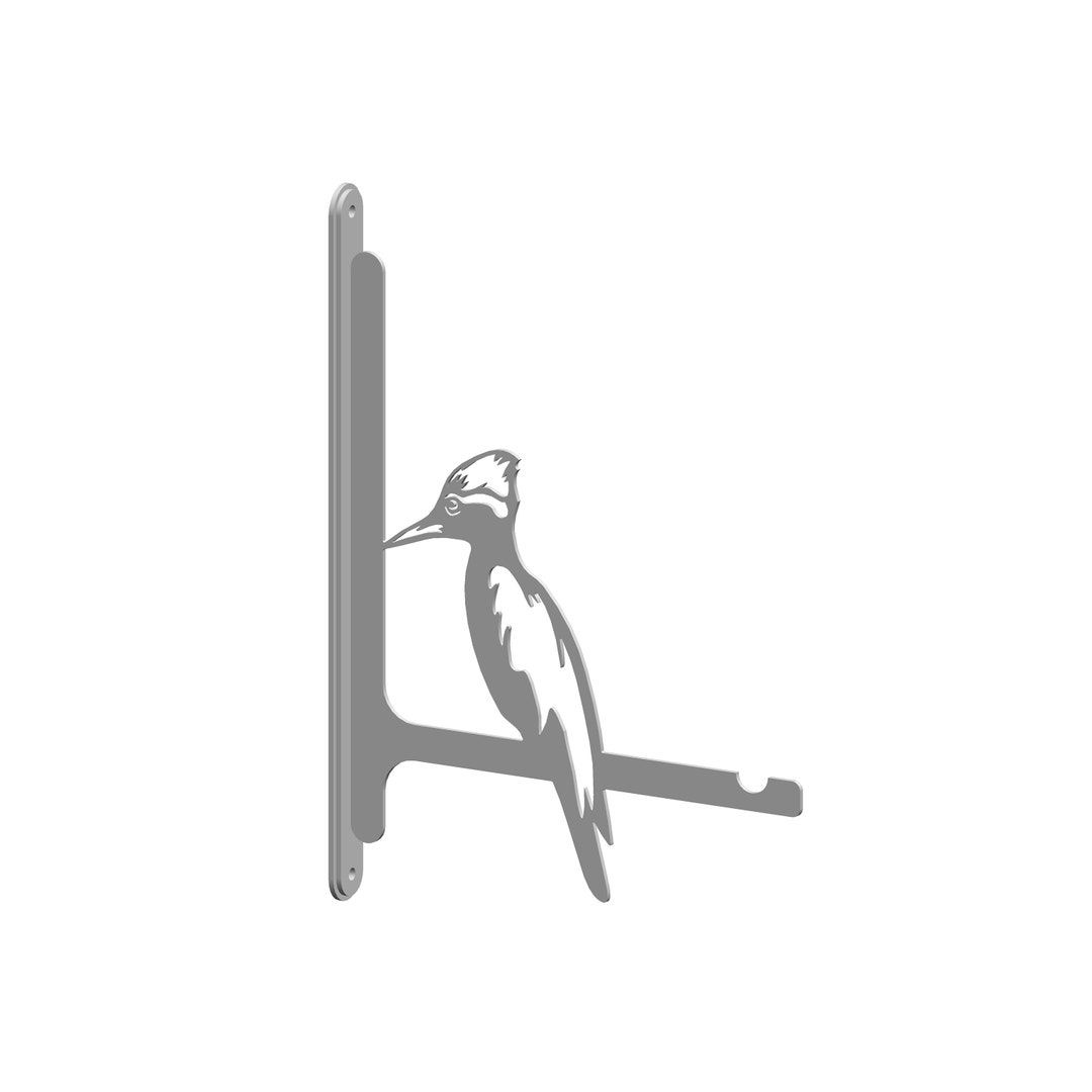 Woodpecker Hanging Basket Bracket Dxf Svg Laser Cut File / Dxf Files ...