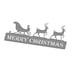 Santa Sleigh Reindeer DXF SVG Files | Merry Christmas Laser Cut Files ...