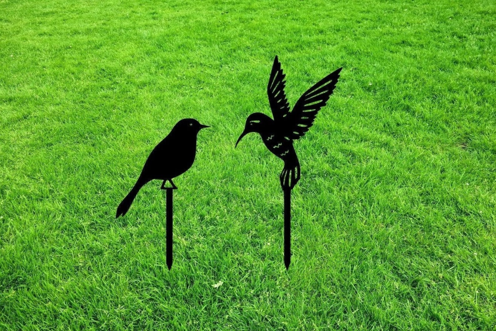 Hummingbird Garden Stakes DXF SVG File / Laser Cut Dxf File/garden ...
