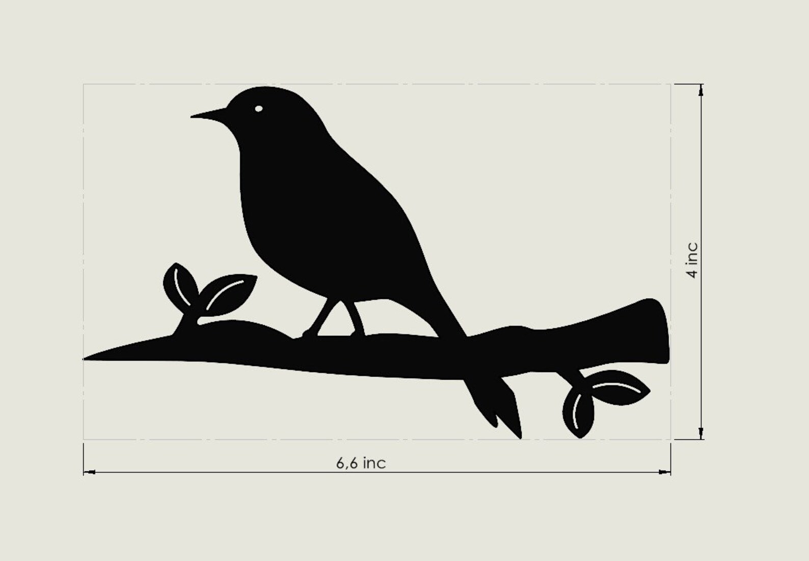 Bird Tree Stake DXF SVG Files, Garden Art Decor Dxf Files,dxf Files for ...