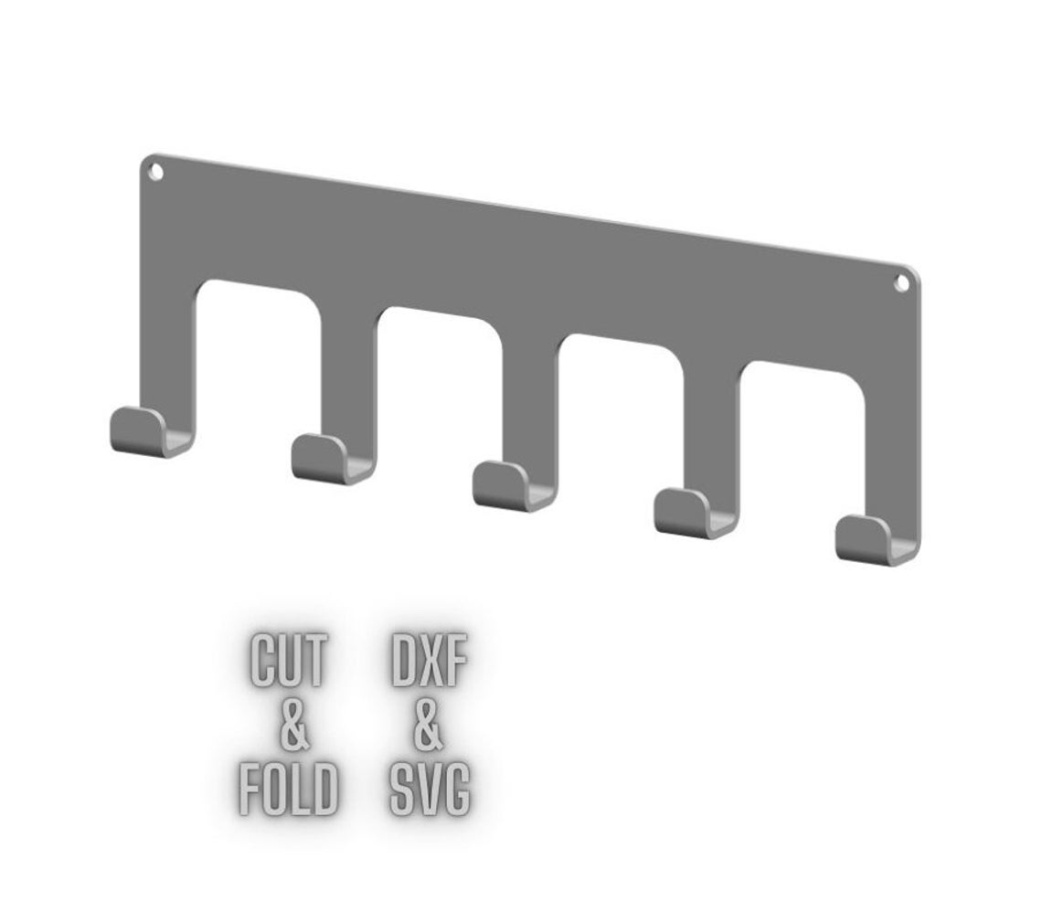 Key Holder Svg Cut Files / Dxf Files for Plasma/metal Key Hanger Svg ...