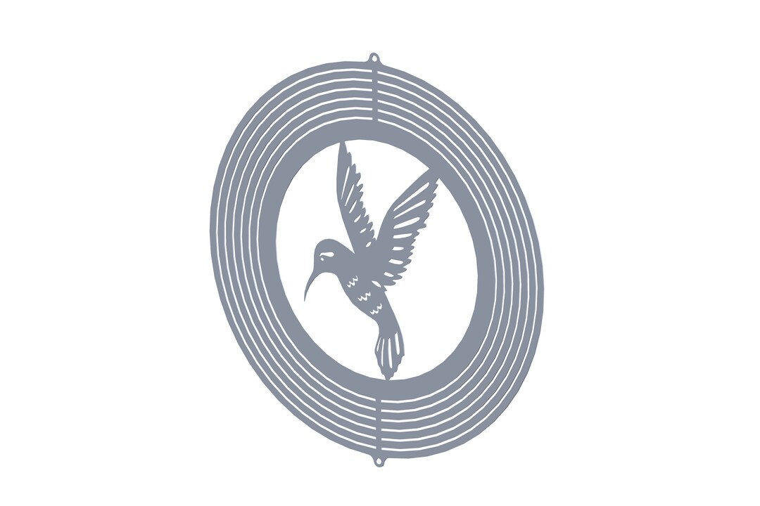 Hummingbird Wind Spinner Dxf for Plasma | Wind Spinner DXF SVG Png Jpg ...