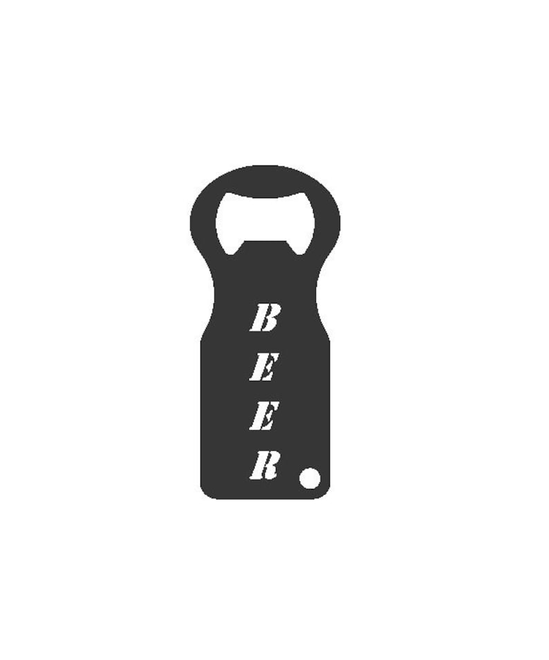 3 Pcs Beer Bottle Opener Dxf and Svg File, Beer Credit Card Opener Dxf ...