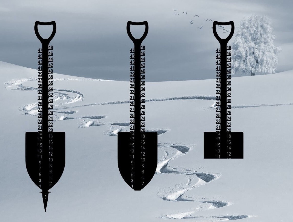 48 Inc Snow Shovel Snow Depth Gauge Dxf Files,dxf File for Plasma,snow ...