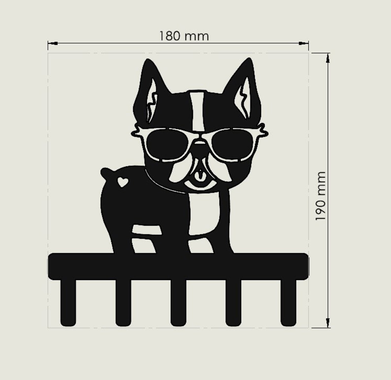 Dog Key Holder Dxf Svg Laser Cut Files / Key Holder Plasma Cut Files ...