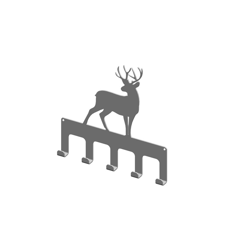 Deer Key Holder Dxf Svg Plasma Cut Files | Metal Key Hanger Dxf Svg Cnc ...