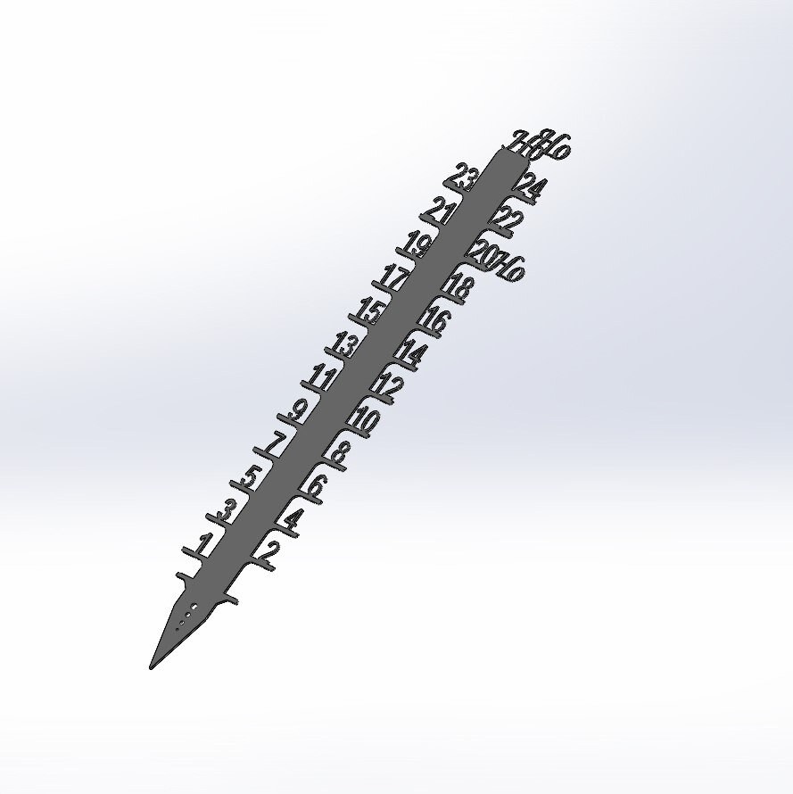 3pcs,36 Snow Gauge Dxf File,24 Snow Gauge Dxf File,snow Depth Gauge Dxf ...