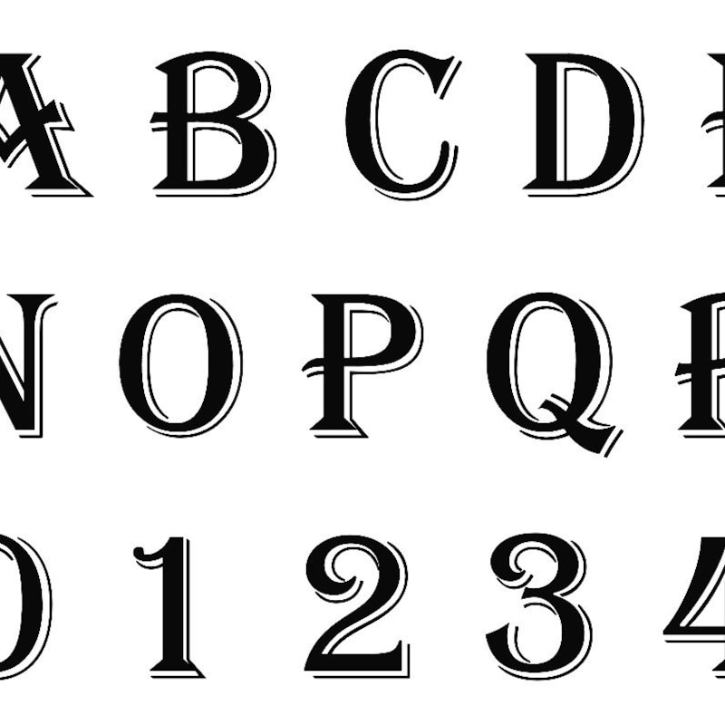Font Svg - Etsy