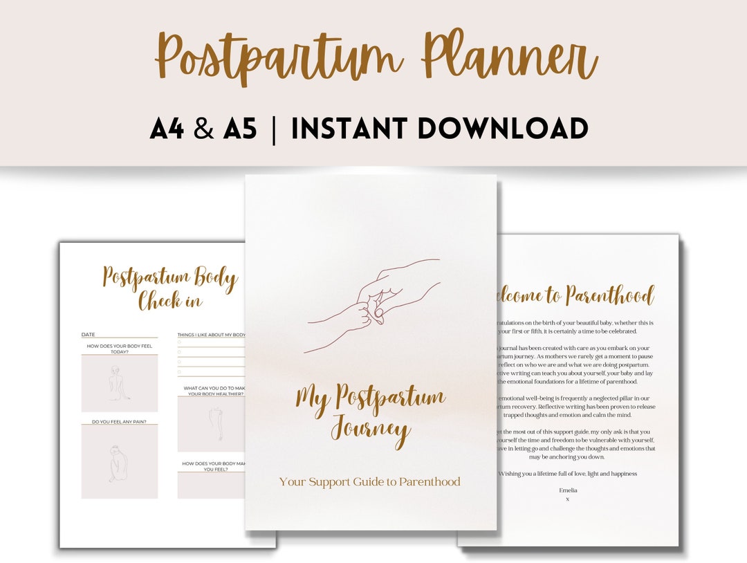 Postpartum Planner | Postpartum Recovery | New Mum | Postpartum Care ...