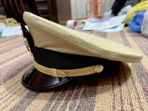 US Navy Officer's Dress Khaki Uniform Hat Complete Your Look With ...