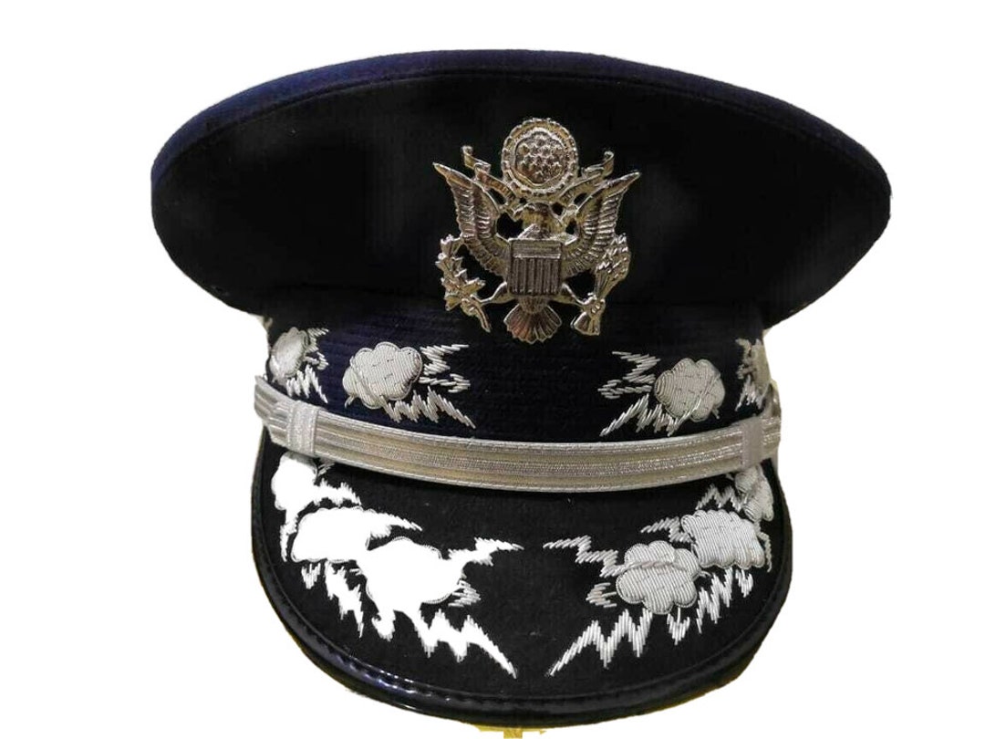 Handmade, Army Collectibles Hat: WW2 US Air Force General Officer ...