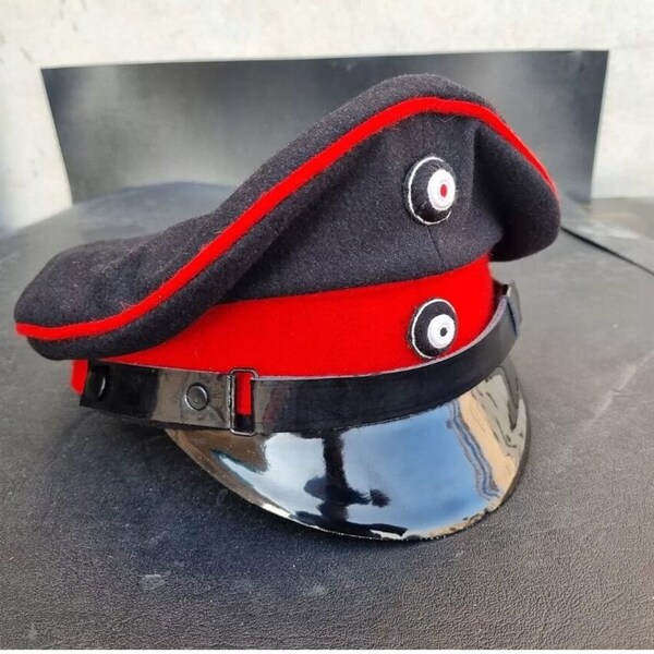 German Officer Hat - Etsy