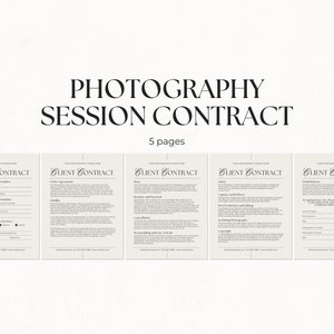 Maternity Photography Forms, Maternity Photography Contract, Maternity ...