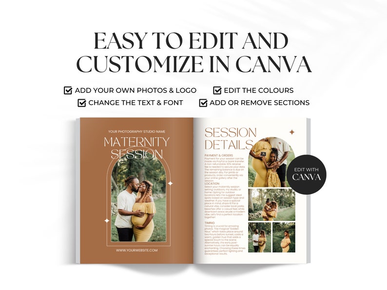Maternity Photography Session Prep Guide Maternity Pricing Guide