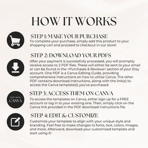 Canva Boudoir Photography Template Bundle, Boudoir Session Guide ...