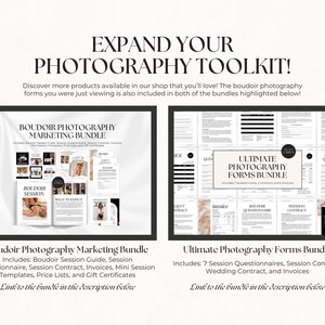 Boudoir Photography Forms Bundle, Boudoir Client Questionnaire ...