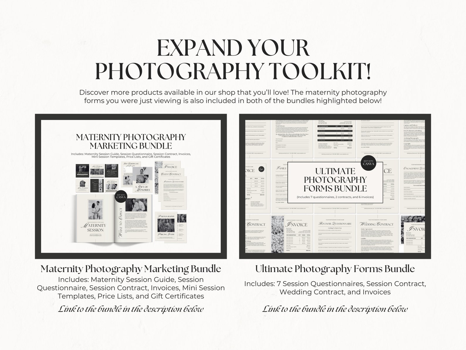 Maternity Photography Forms, Maternity Photography Contract, Maternity ...