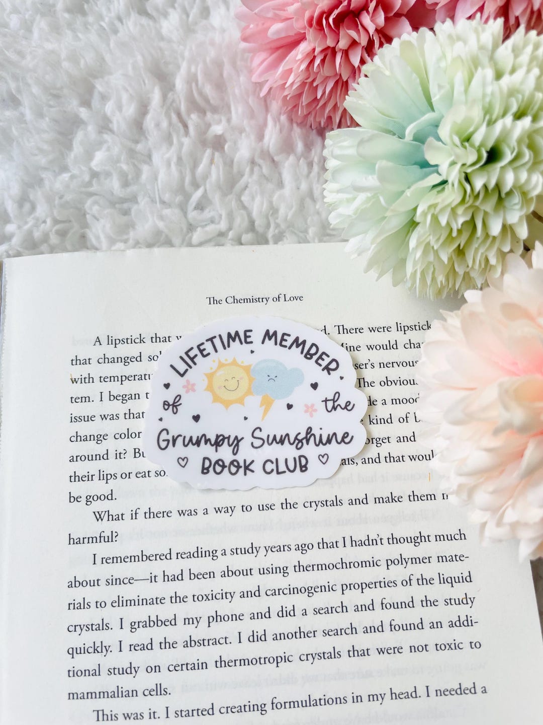 Grumpy X Sunshine Sticker - Etsy