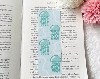 Kawaii Jellyfish Bookmark Acrylic Hand Painted - Etsy