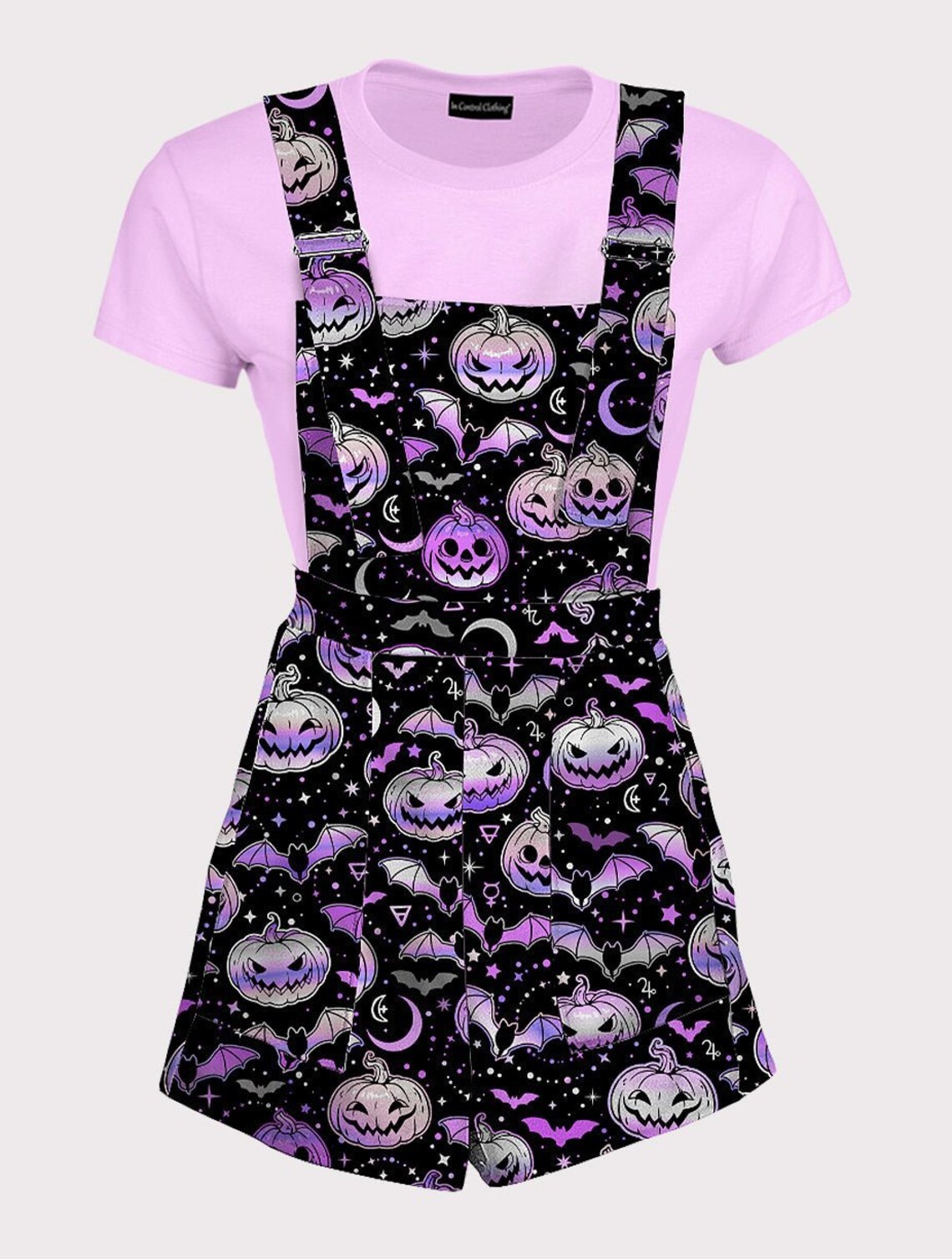 Pumpkin Spooky Fun Overalls - Etsy