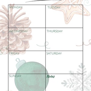 Cute Christmas Planners and Notes Package - Etsy