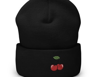 Cherry Beanie - Etsy