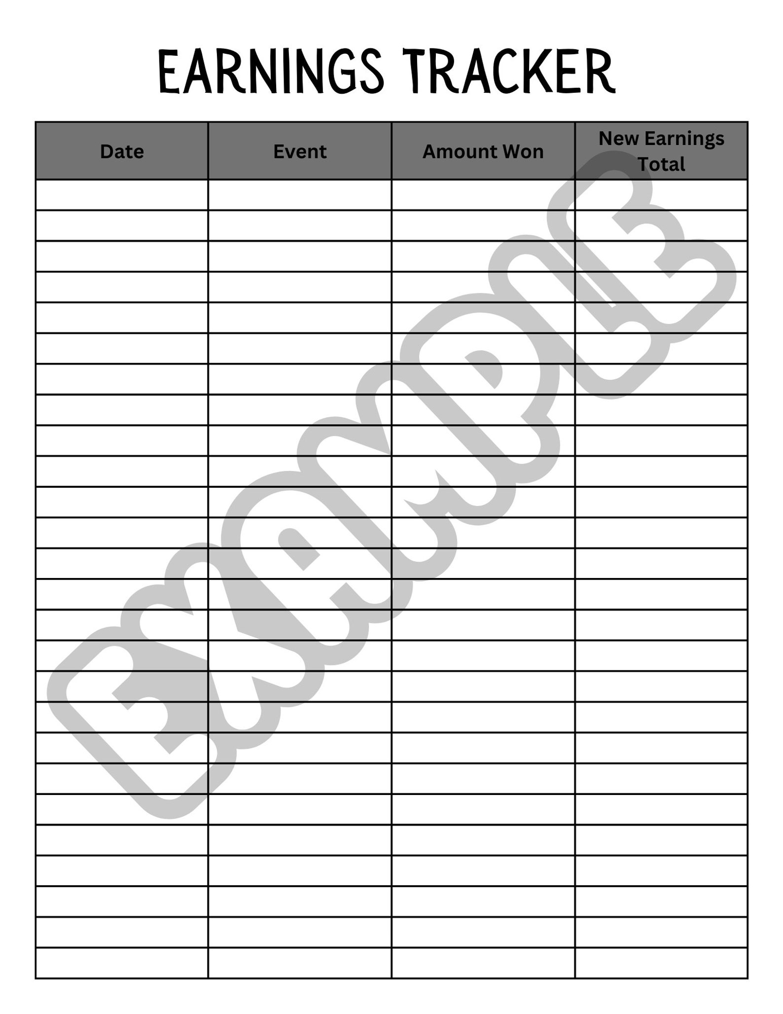 Barrel Racing Logbook Printable Logbook for Equestrian Gift for Horse ...