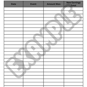 Barrel Racing Logbook Printable Logbook for Equestrian Gift for Horse ...