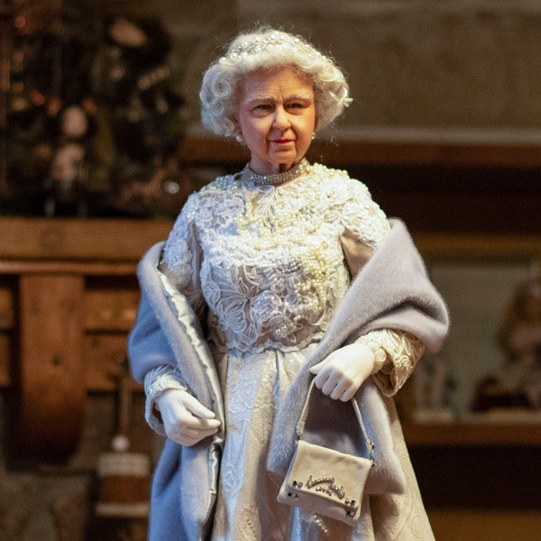 Queen Elizabeth Ii Doll - Etsy