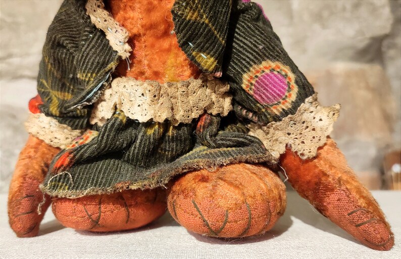 Handmade Art Teddy Doll Bug Bear OOAK Art Doll Gift OOAK - Etsy