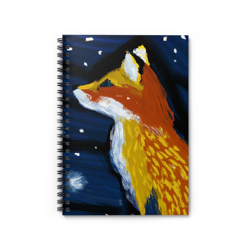 Fox Notebook - Etsy
