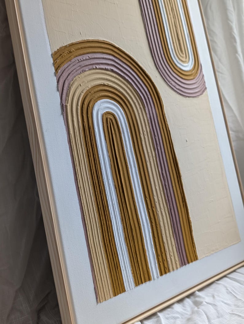 Minimalist Structural Image DOTS, Textured Art, Acrylic Structural Art ...