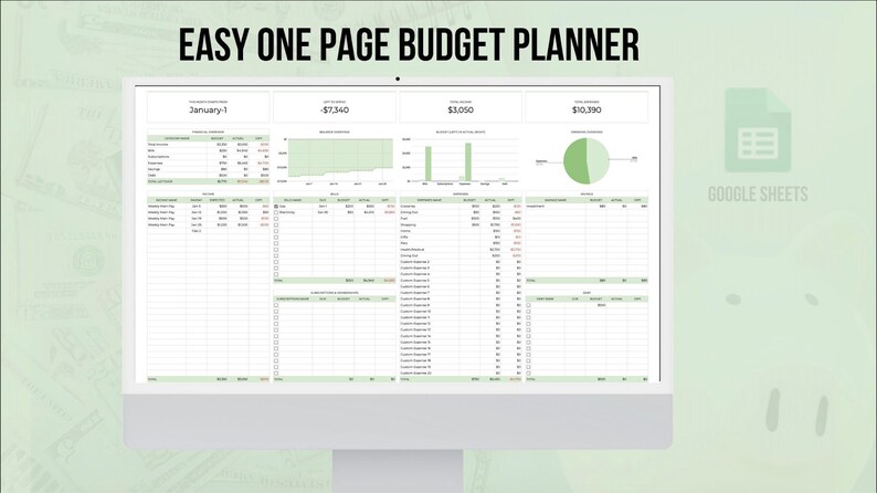 Simple & Smart Budget Planner Easy Financial Management in 3 Steps ...