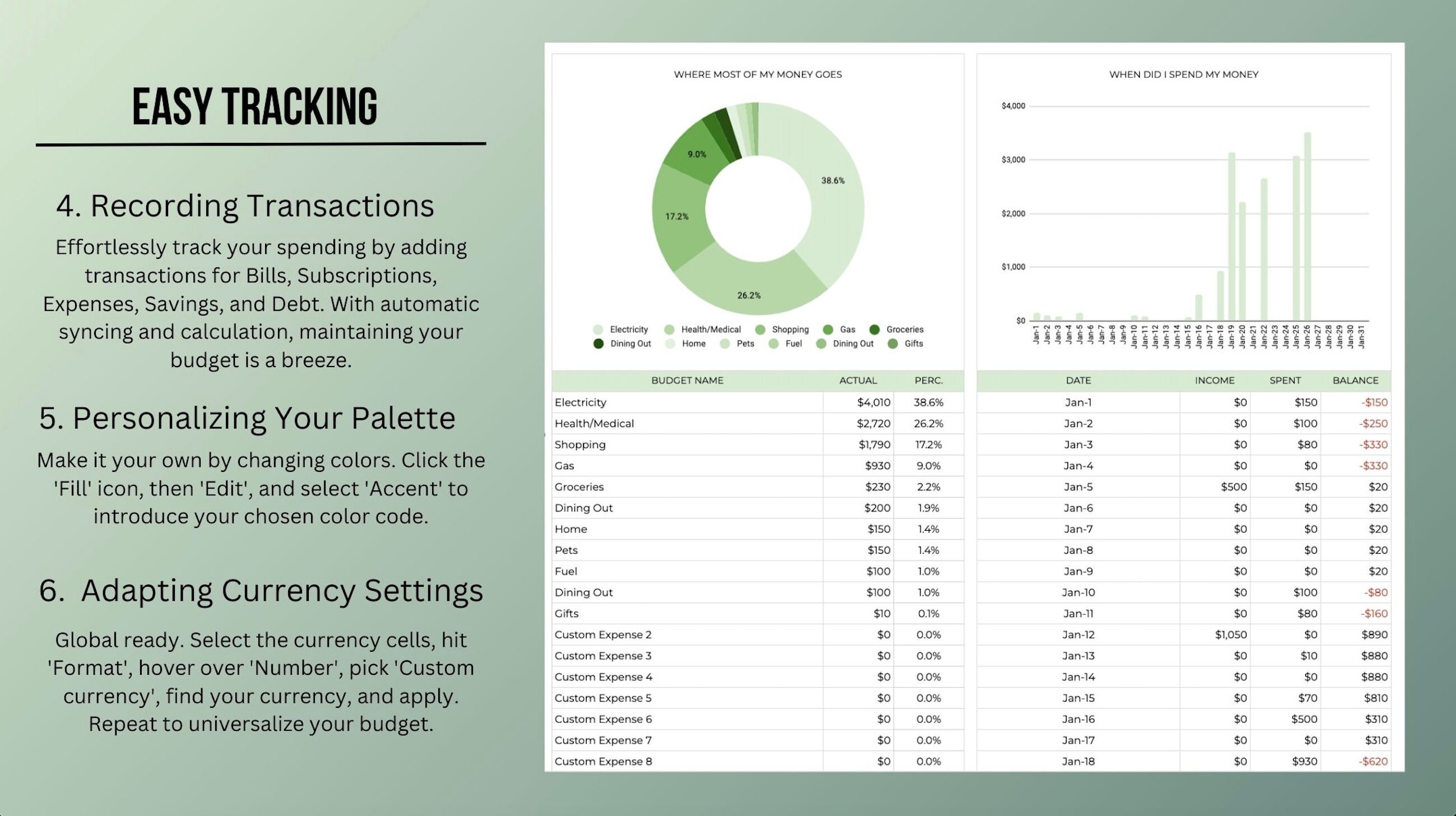 Simple & Smart Budget Planner Easy Financial Management in 3 Steps ...