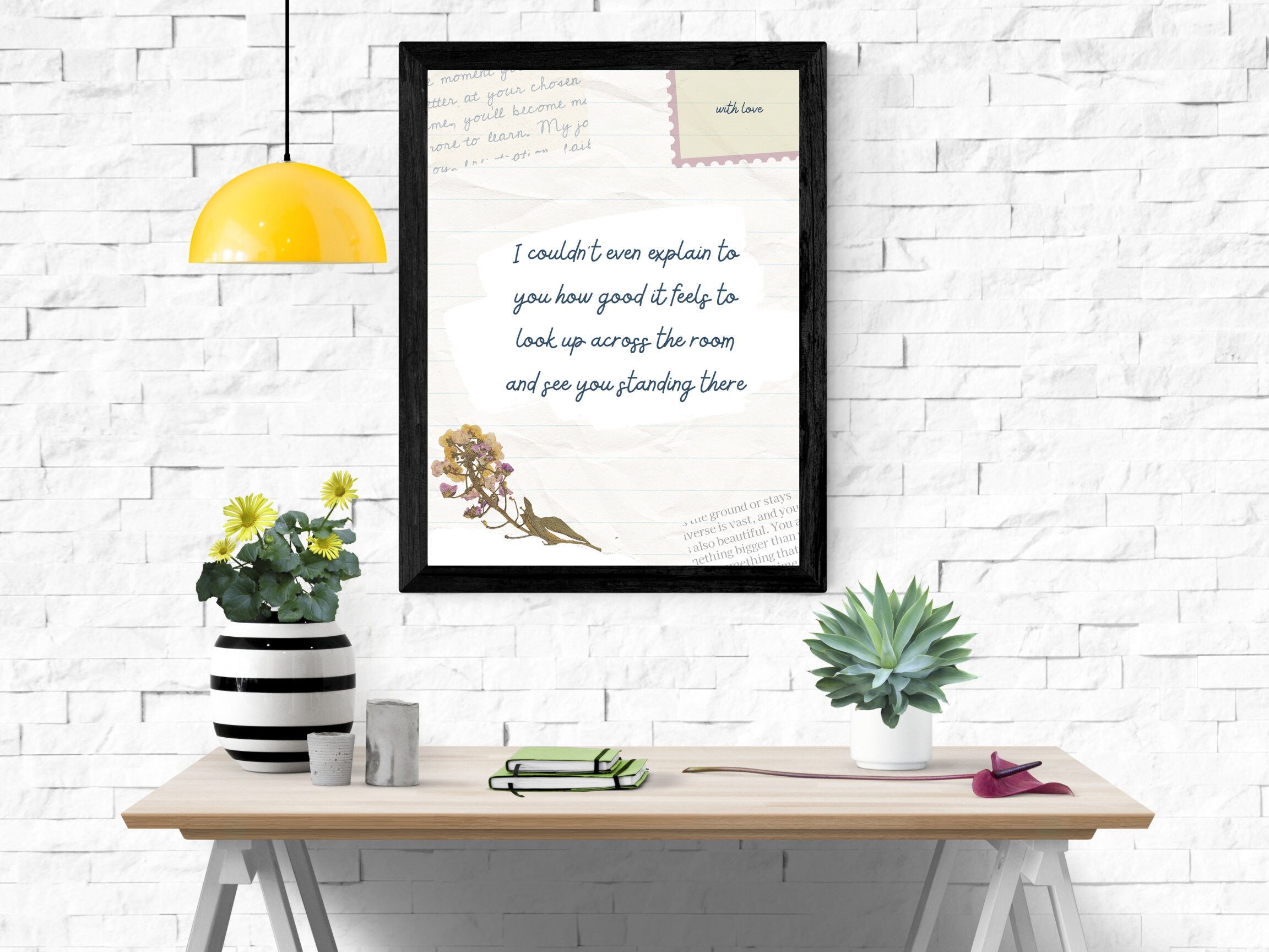 Love Letter Quote Wall Art, PRINTABLE Love Letter Artwork, Downloaded ...