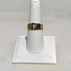 Retired James Avery 14kt Gold Cross Ring Sz 7.5 - Etsy