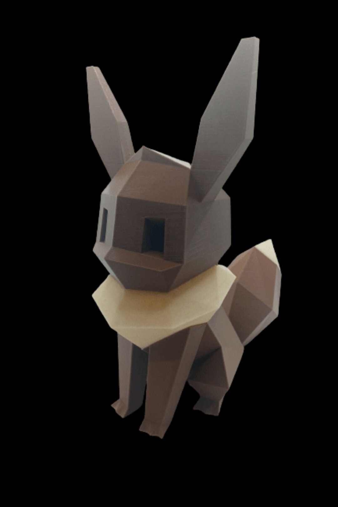 Eevee Low Poly 3D - Etsy