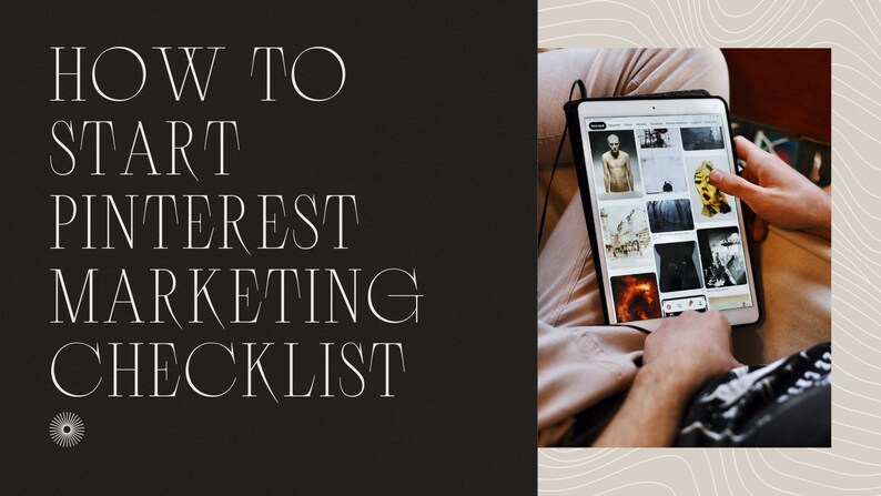 Pinterest Management Checklist How to Start With Pinterest Pinterest ...